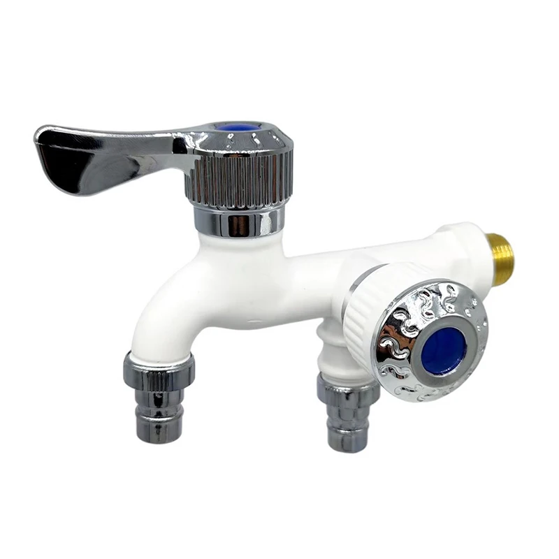 1/2 Universal Interface Faucet Double Outlet Dual ... – Vicedeal