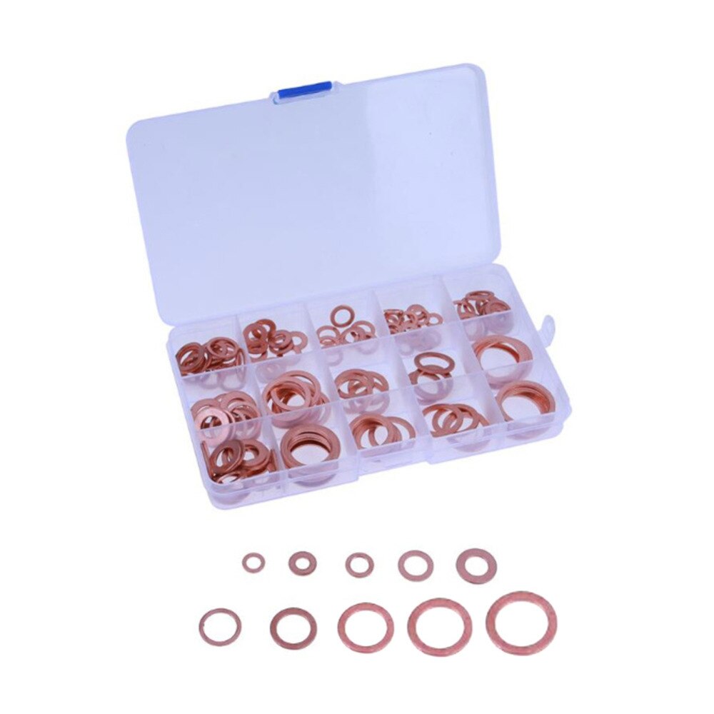 150 Pieces / Lot Oil Seal Combination Copper Gaske... – Vicedeal