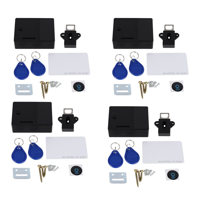 4X Rfid Elektronische Kast Lock Diy Voor Houten La... – Vicedeal