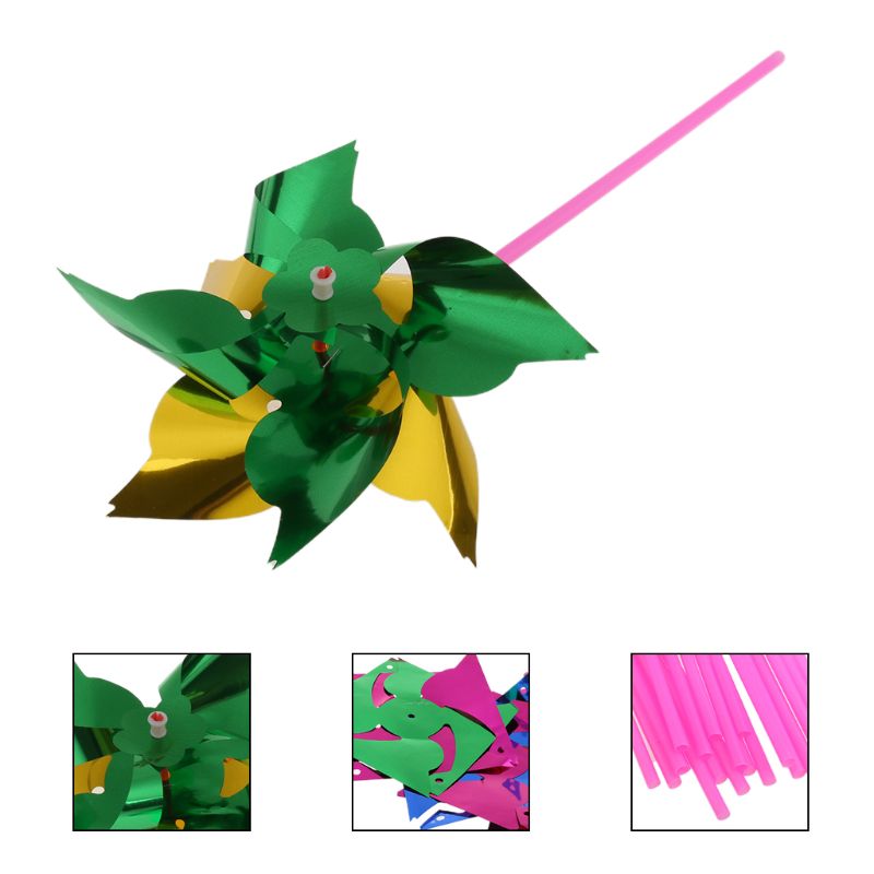 20 Pcs Lawn Pinwheels, Party Pinwheels Windmill Ra... – Grandado