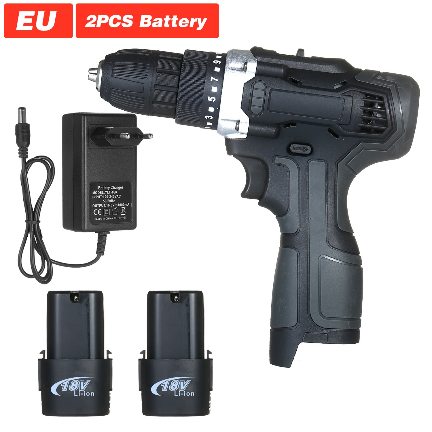 18V 2 Speed Cordless Electric Screwdriver Cordless... – Vicedeal