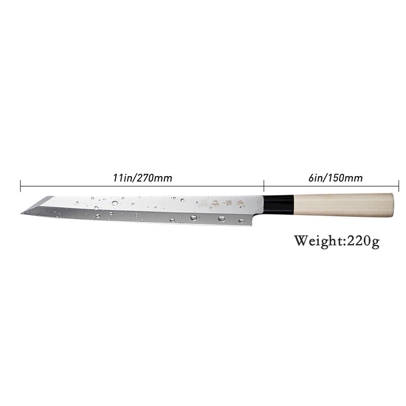 Japanischen Lachs Sashimi Messer Berufs Fleisch Sc... – Grandado