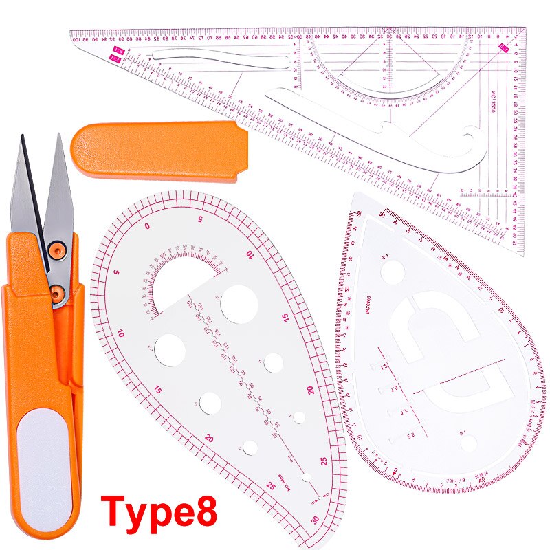 LMDZ-Regla curva francesa multifunción para costur... – Grandado