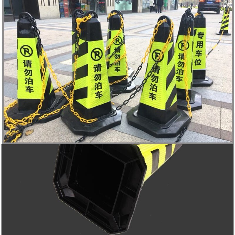 70*40cm Movable Reflective Safety Square Cones War... – Grandado