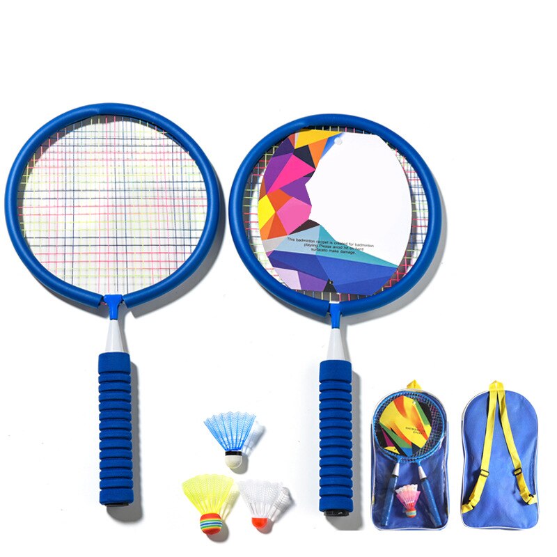 1 set Children Round Head Badminton Racket Ball Se... – Grandado