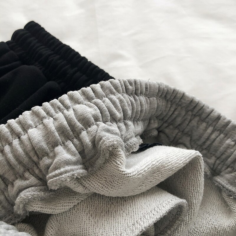 Solid Shorts Women Drawstring Japanese Style Soft ... – Grandado