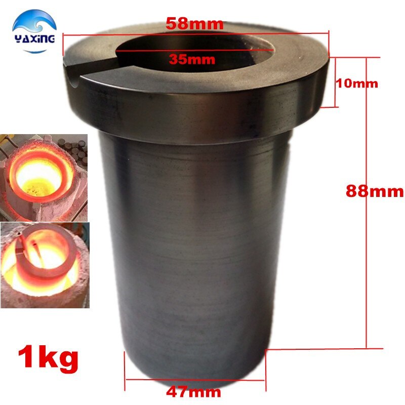 gold melting graphite crucible for melting metal h... – Vicedeal