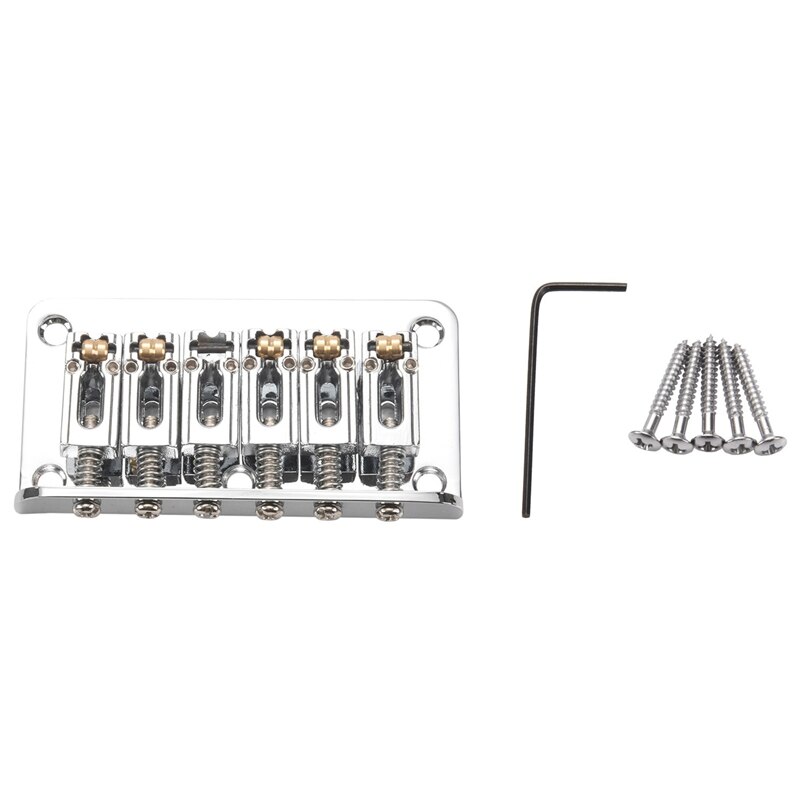 Hardtail Guitar Bridge Lichaam Door Voor 6 String ... – Vicedeal