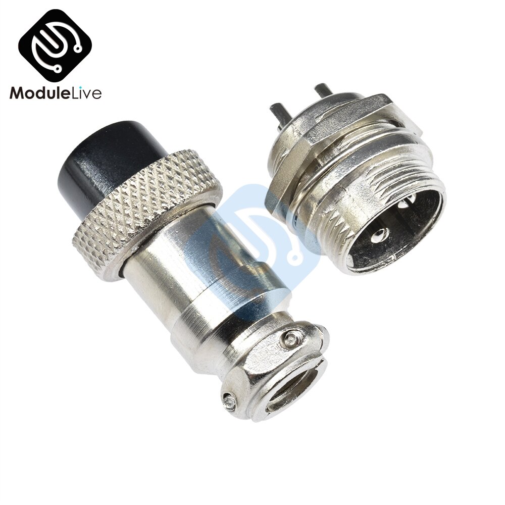 1 Paar 3Pin 16 Mm GX16 Panel Mount Luchtvaart Conn... – Grandado