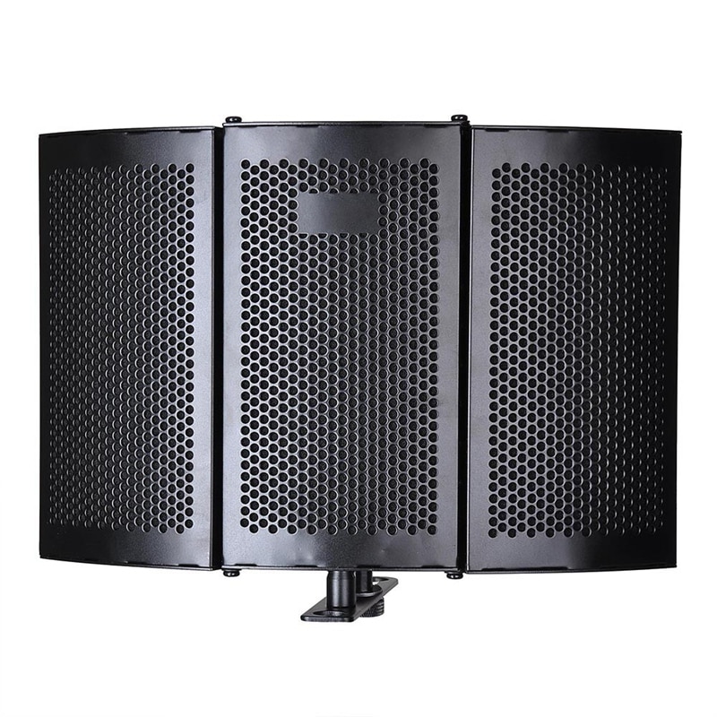 -Microphone Isolation Shield, Studio Mic Sound Abs... – Grandado