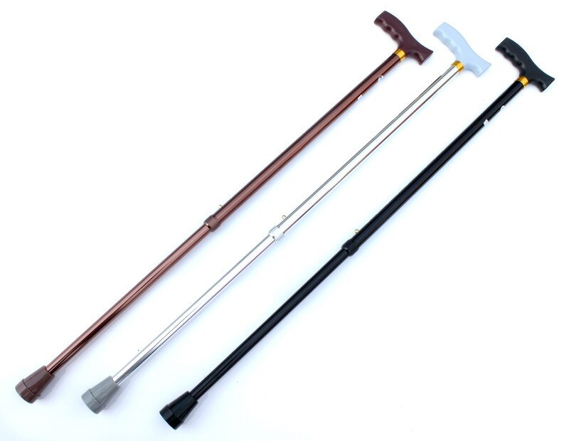 Outdoor thick aluminum telescopic cane adjustable ... – Grandado