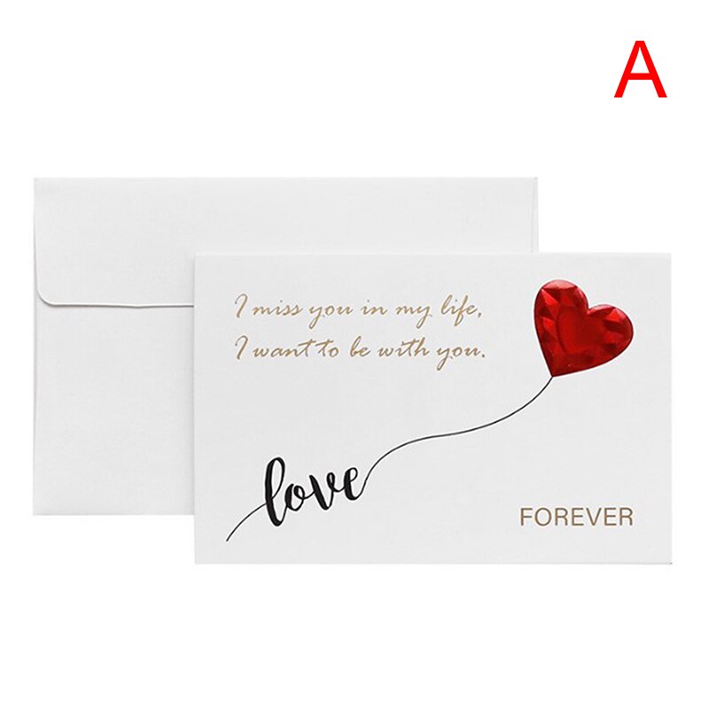 3D Red Heart Envelopes Romantic Valentine's Day Gr... – Vicedeal