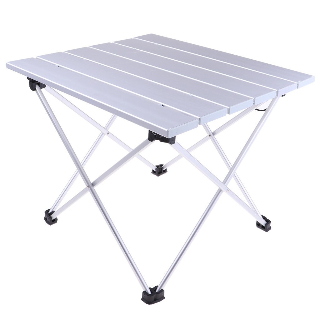 Outdoor Aluminium Foldable Picnic Camping Desk Tab... – Grandado