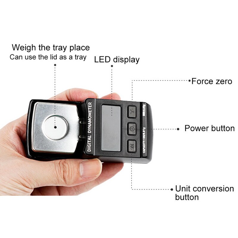 Mini Portable Balance Gauge Weight Digital Turntab... – Vicedeal