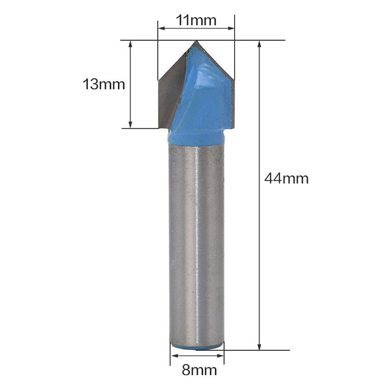 1pc 90 degree V shape Chamfer end mills router bit... – Grandado
