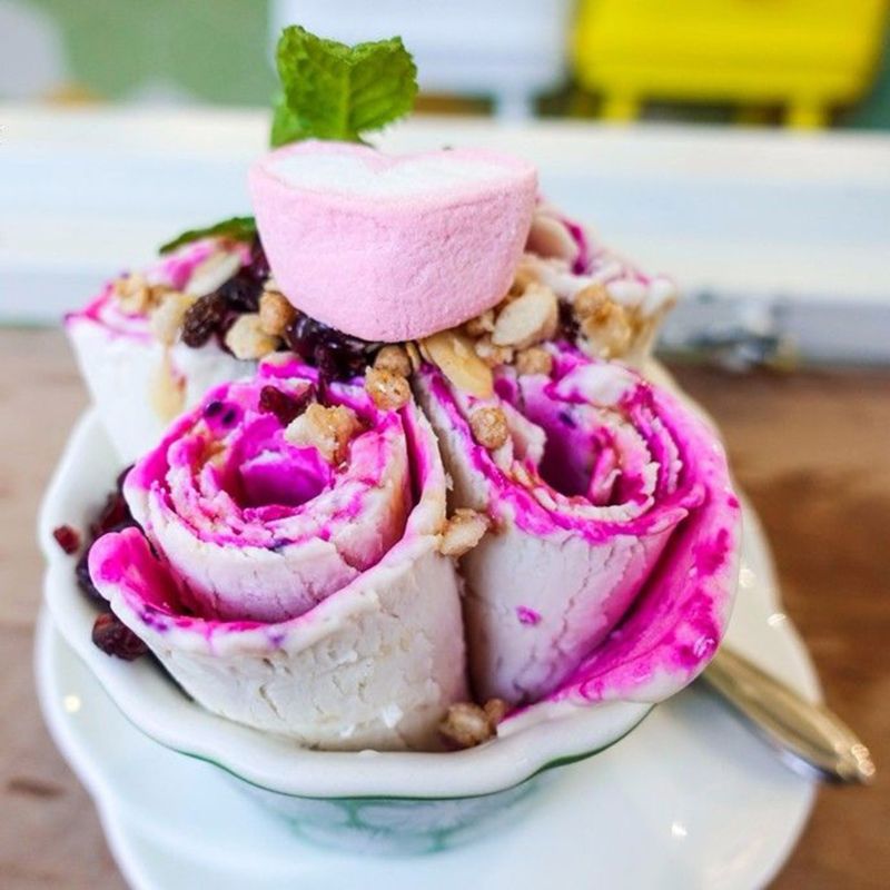 Rectangular Ice Cream Machine with 2 Spatulas Smal... – Vicedeal