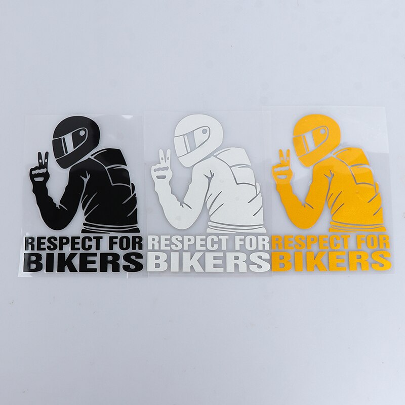 2pcs Respect Biker Sticker For On Car Motorcycle V... – Grandado