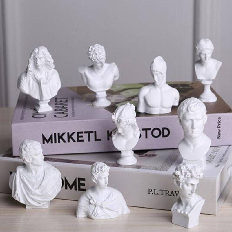 Mini Plaster Model Painting Supplies Office School... – Vicedeal