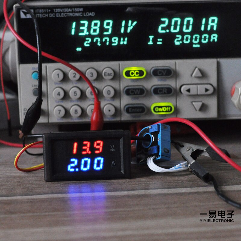 Digital DC100V20A Voltmeter Ammeter Voltage Positi... – Grandado