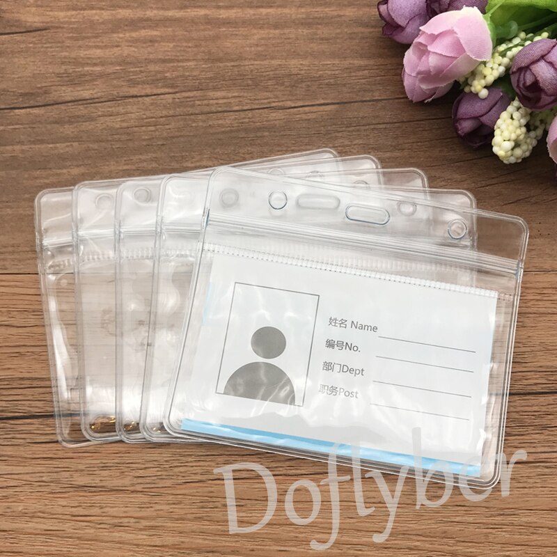 5/10Pcs Transparent Waterproof Work Exhibition ID ... – Vicedeal