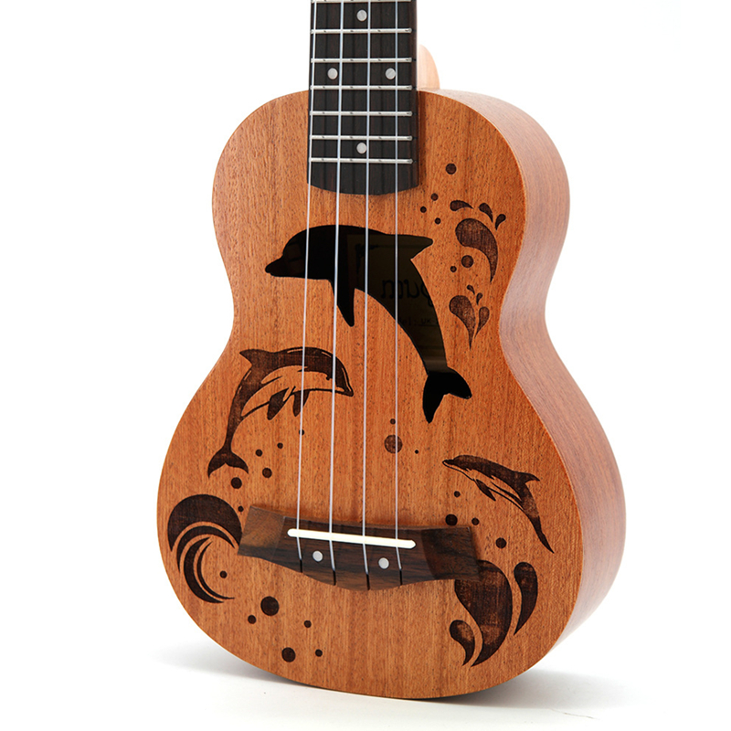 SevenAngel 21" 23 inch Ukulele 4 strings Hawa... – Grandado
