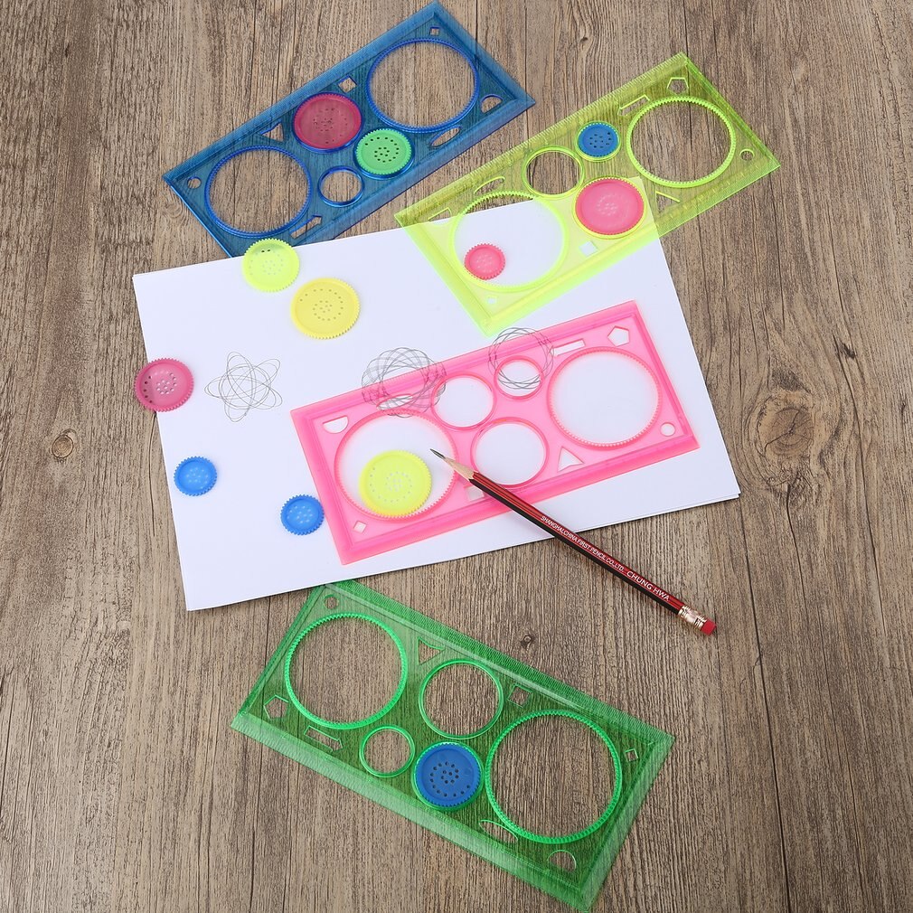 1PC Multifunctional Spirograph Geometric Ruler Dra... – Vicedeal