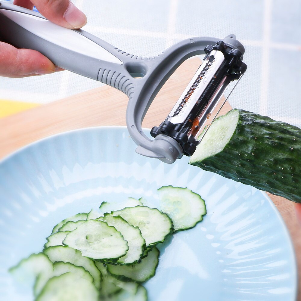 HILIFE Potato Carrot Peeler Turnip Cutter Slicer M... – Grandado