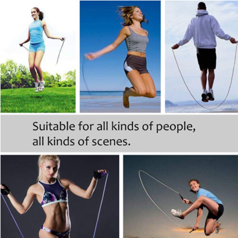 3M Portable Jump Rope Training Soft PVC Skip Rope ... – Grandado