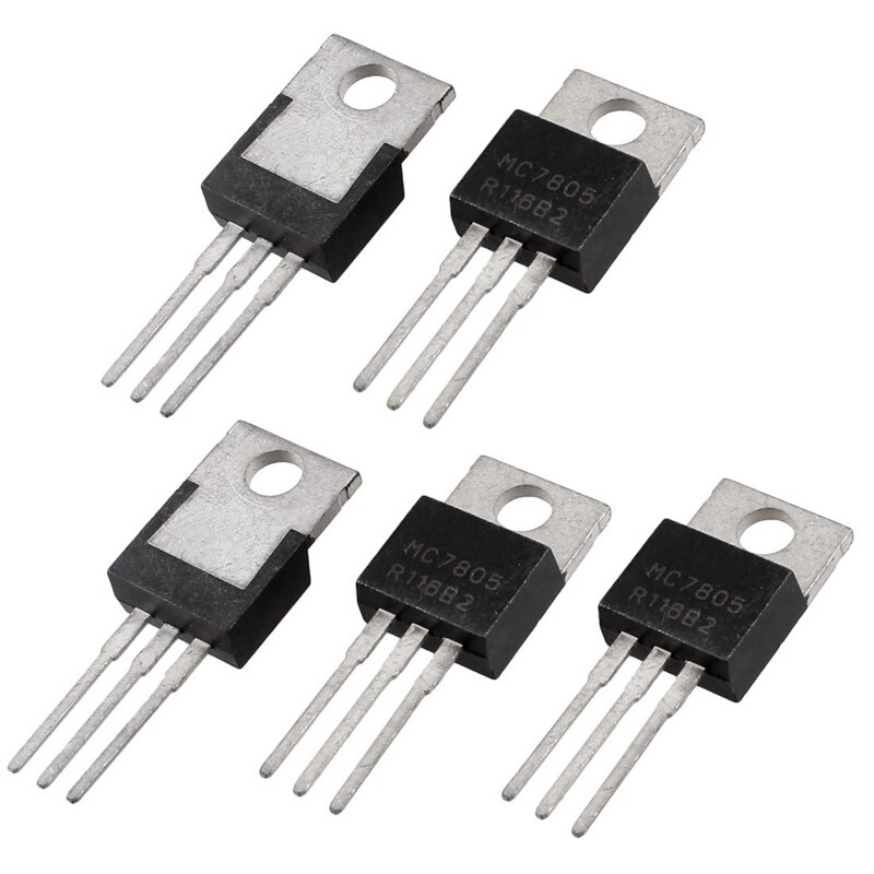 10 Pcs 3 Terminals 1.5A Postive Voltage Regulators... – Grandado