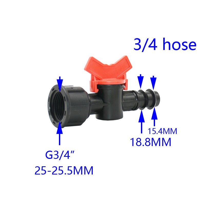 Garden Tap 1/2 3/4 Female To 1/2 3/4" PE Hose Irri... – Vicedeal