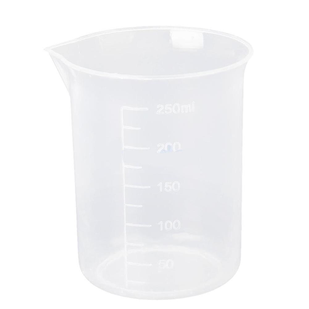 250ml Practical Laboratory Transparent Plastic Gra... – Grandado