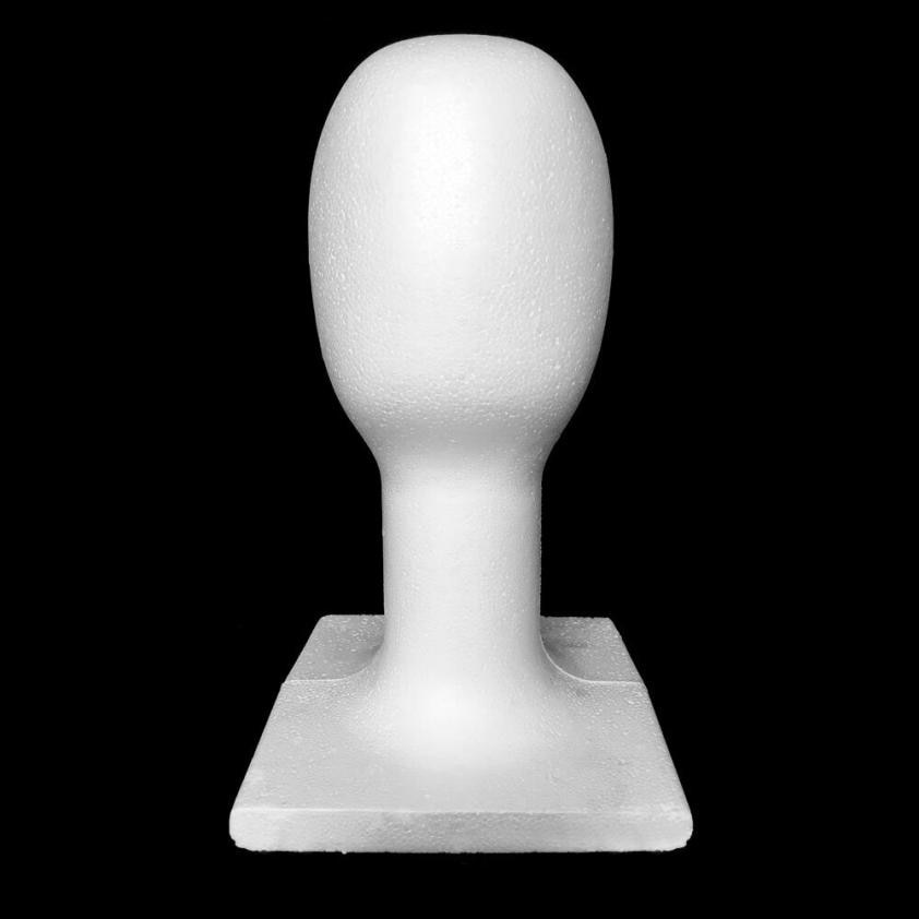 Mannequin Female Foam Long Neck Head Model Hair Ha... – Grandado