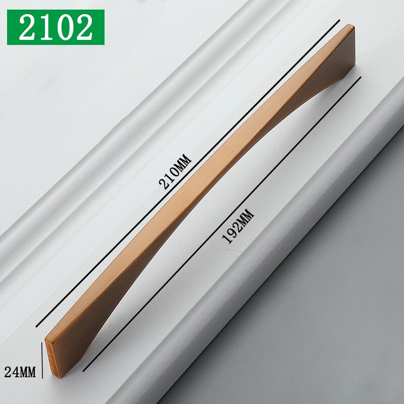 Matte Coffee Furniture Handle Retro Nordic Style K... – Vicedeal