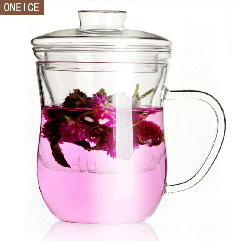 Heat-resistant transparent glass teapot High boros... – Vicedeal