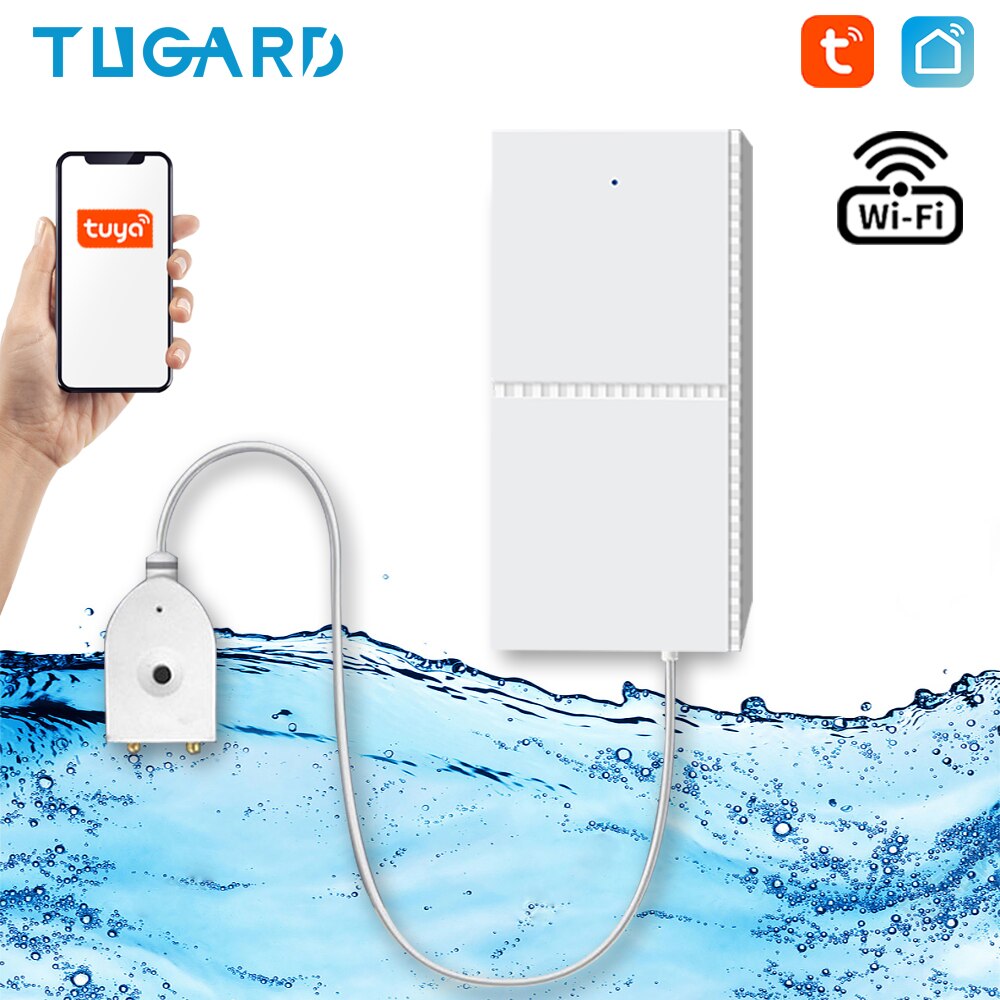 Wifi Tuya Waterlekkage Sensor Alarmsysteem Bescher... – Grandado