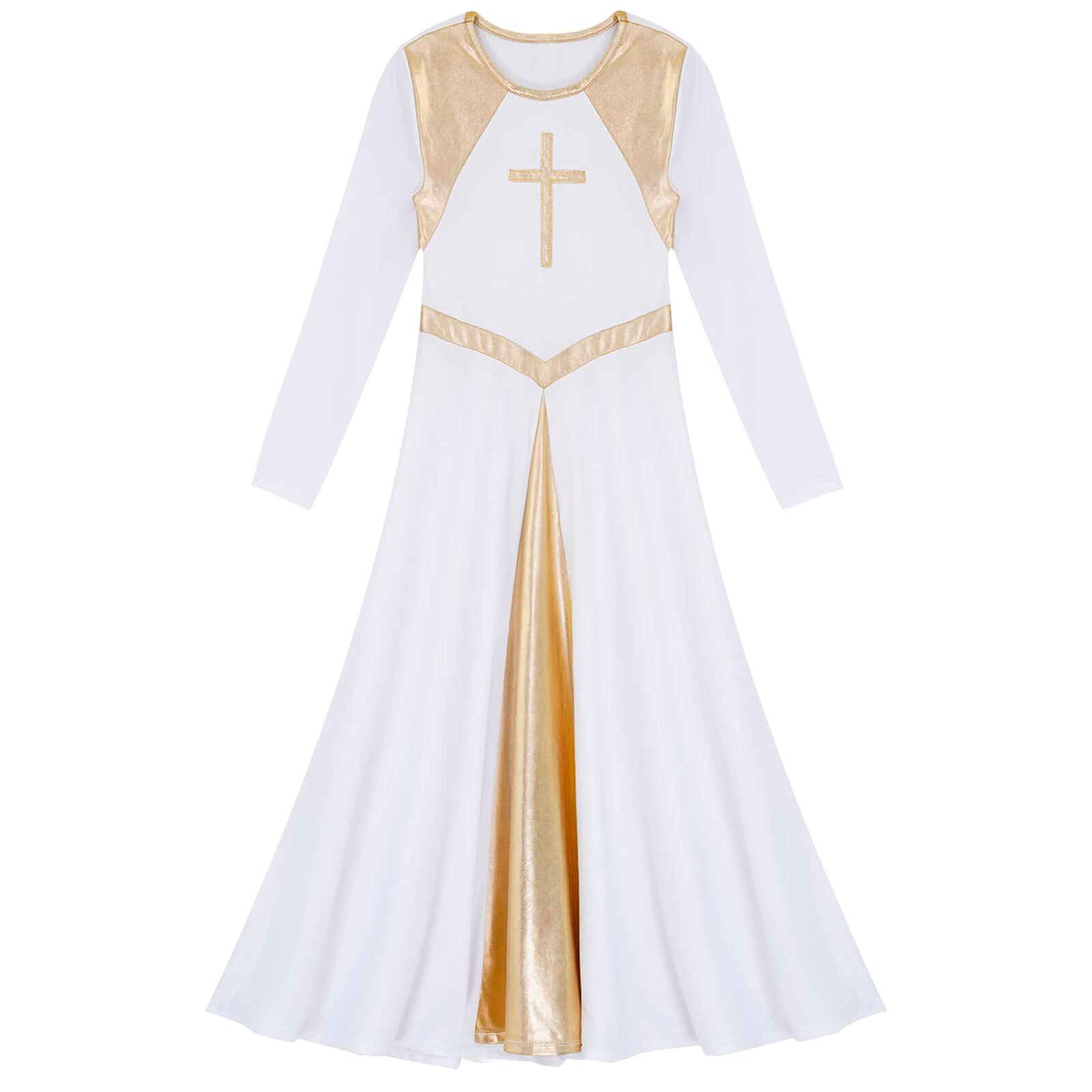 Kid Cross Liturgical Praise Dance Worship Long Dre... – Vicedeal
