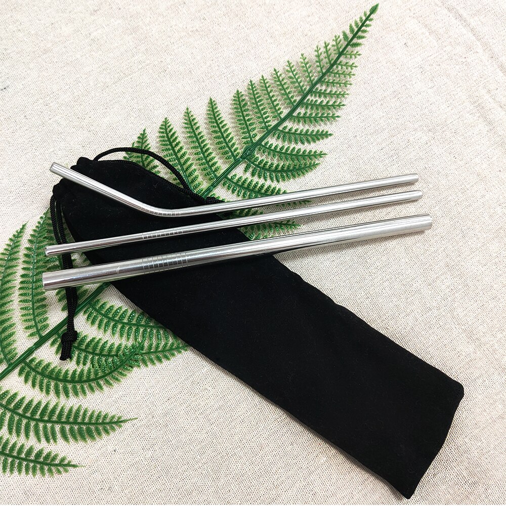 Reusable Drinking Straw 304 Stainless Steel Metal ... – Grandado