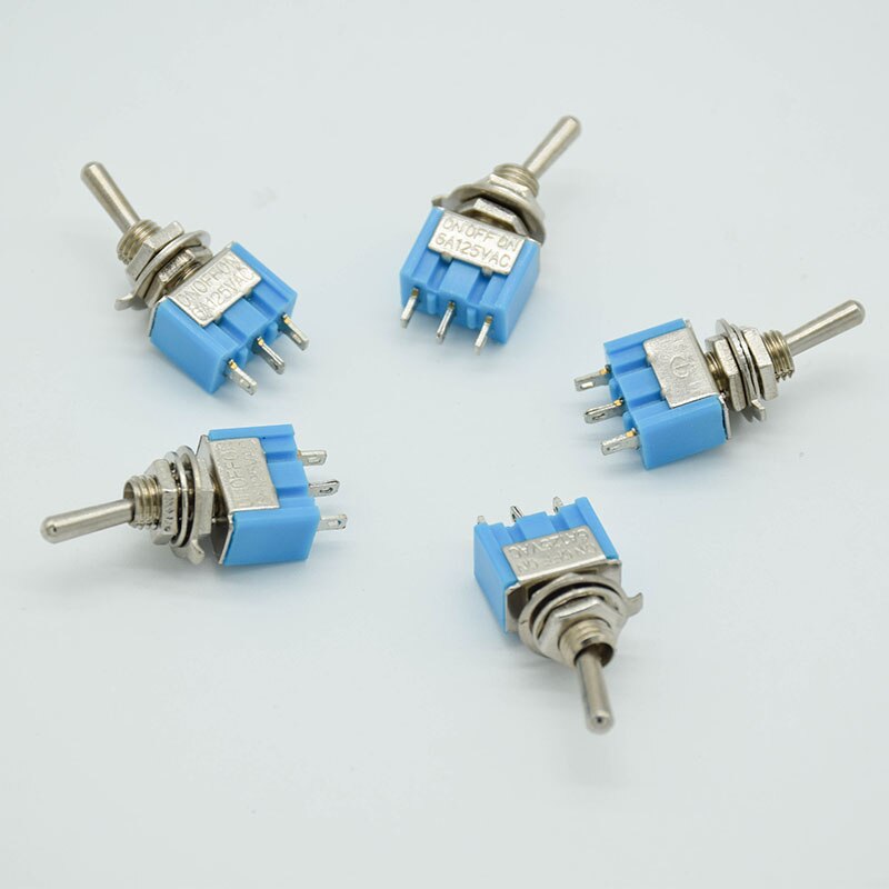 5Pcs ON-OFF-ON 3 Pin 3 Position Mini Latching Togg... – Vicedeal
