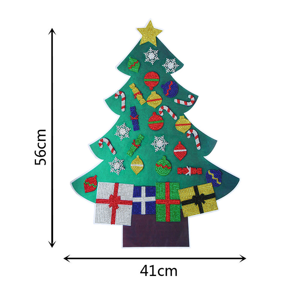 Christmas DIY 5D Diamond Mosaic Wall Sticker Chris... – Grandado