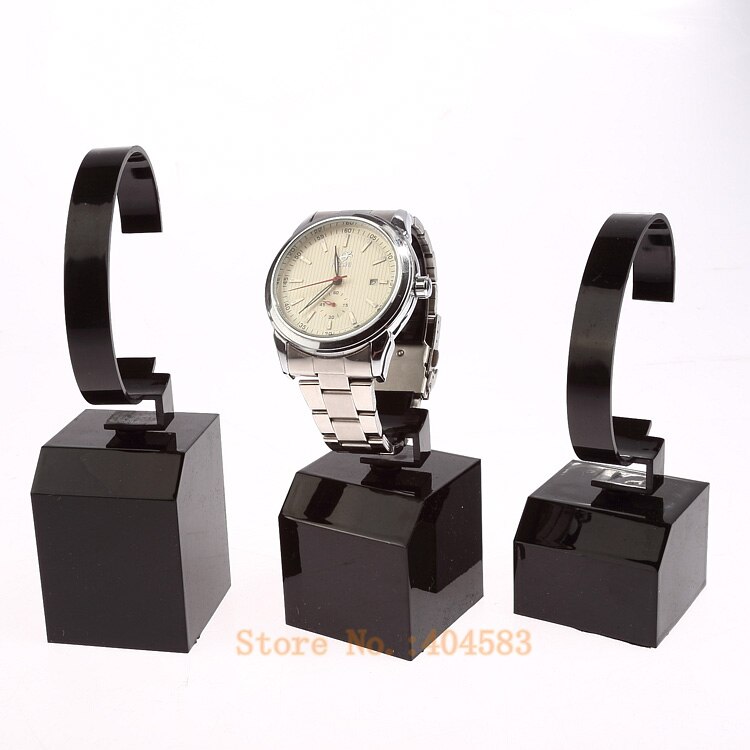 3pcs/set High Grade Black Acrylic Watch Display St... – Vicedeal