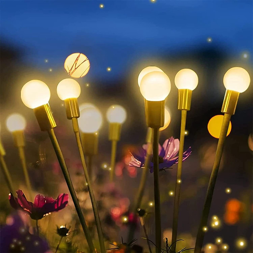 Solar Firefly Light Outdoor Solar Lighting 6 LED W... – Vicedeal