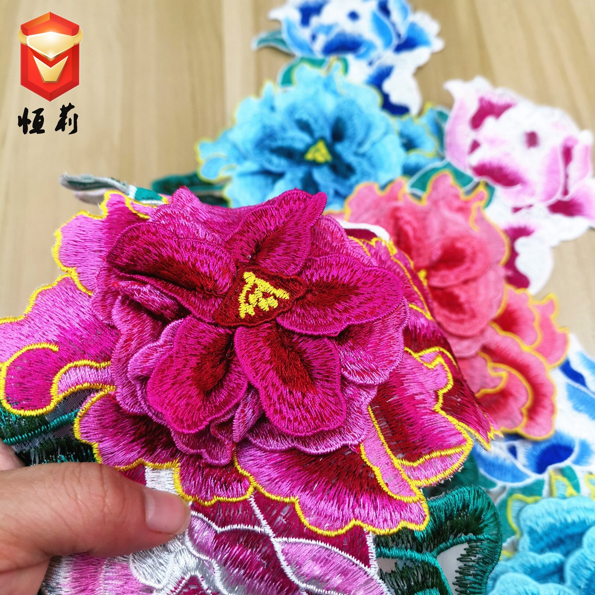 DIY applique Water soluble embroidery costume deco... – Vicedeal