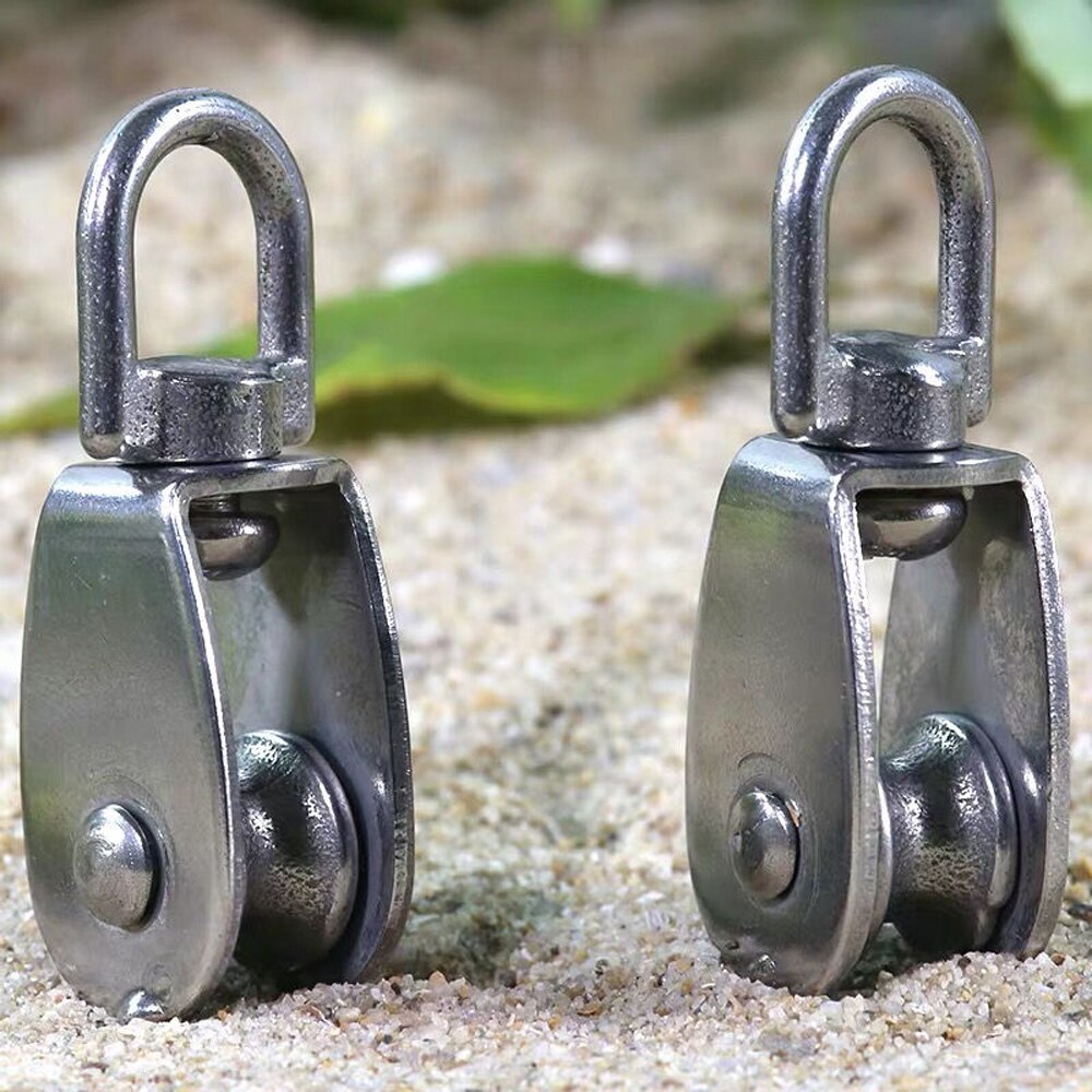 304 stainless steel pulley single pulley u-shaped ... – Vicedeal
