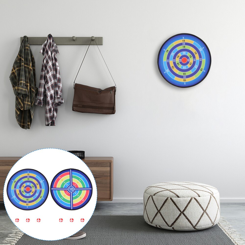 2 Sets Dart Board Sticky Toys Indoor and Outdoor S... – Grandado