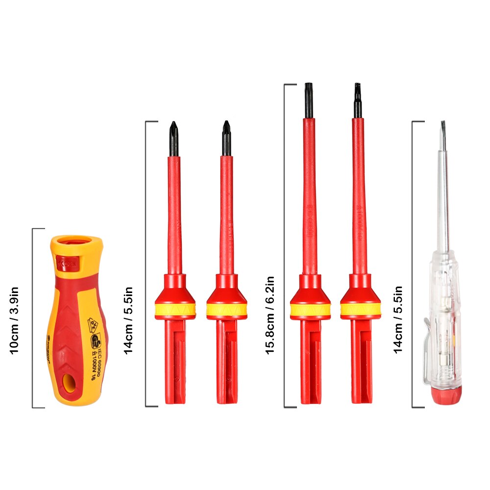 NESCH 13pcs High Precision Impact Torx Screwdriver... – Grandado