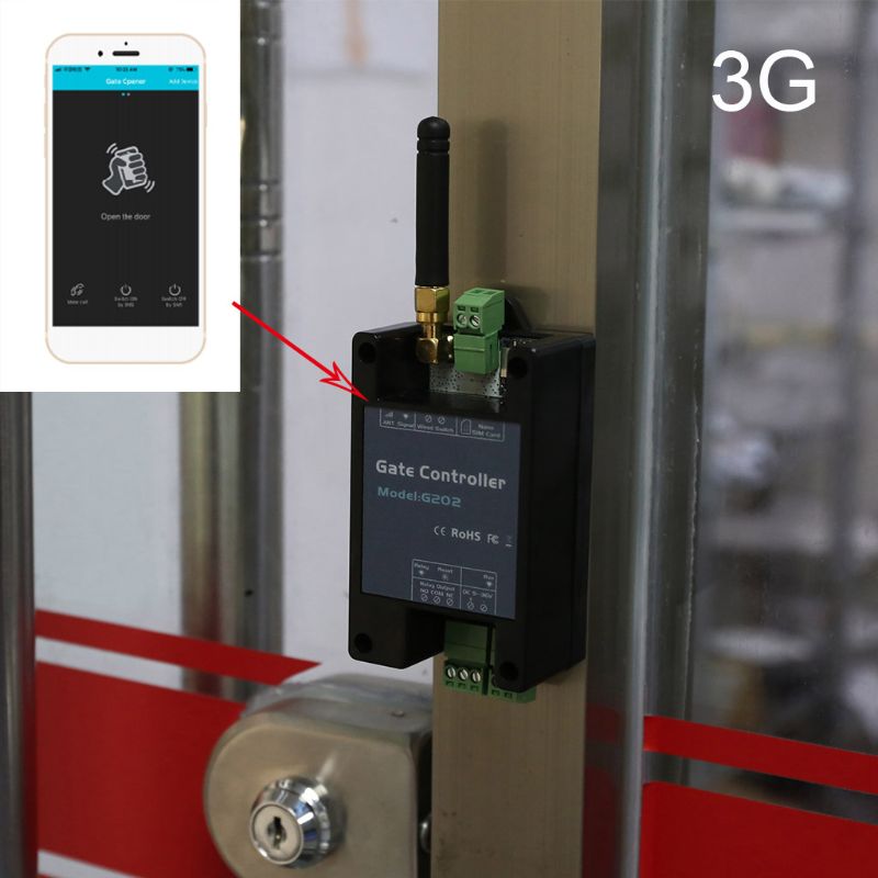 G202 Gsm 3G Smart Gate Opener Draadloze Automatisc... – Vicedeal