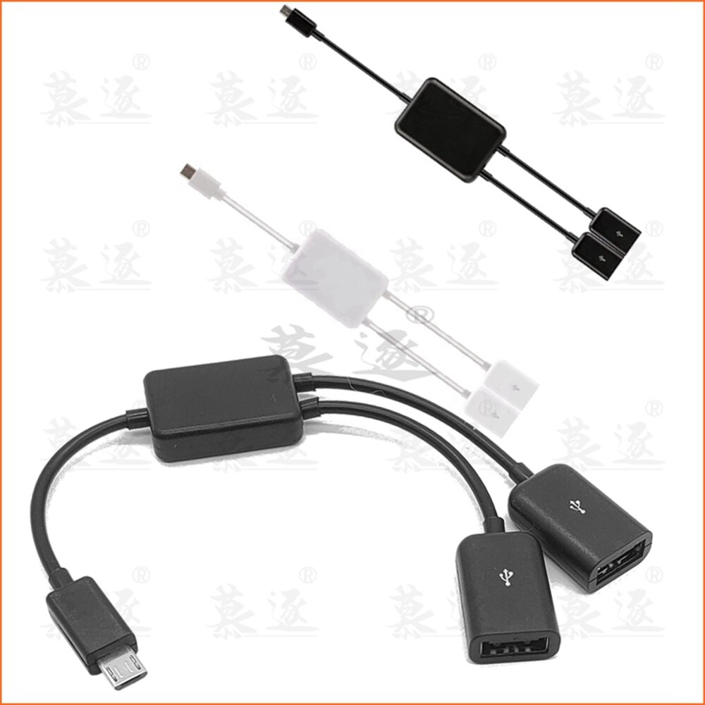 Micro-Usb Host Kabel, micro-Usb Male Naar 2X Type ... – Grandado