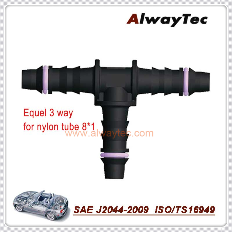 T1 3 way T shape equal tee adapter – Grandado