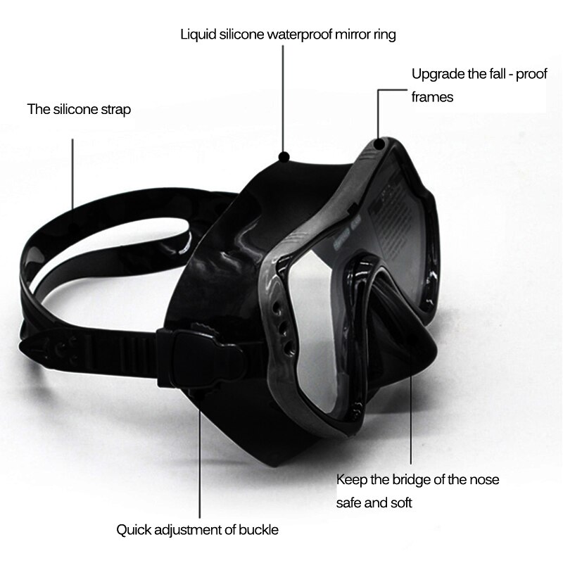 Underwater Scuba Anti Fog Full Face Diving Mask Sn... – Vicedeal