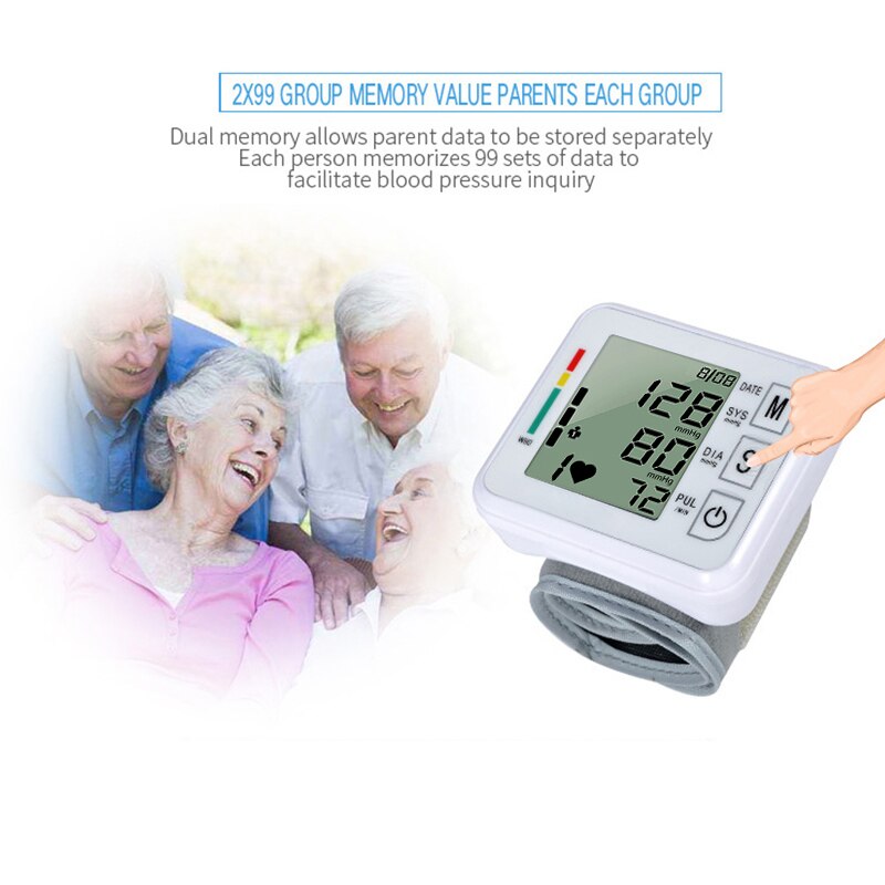 Sphygmomanometer Blood Pressure Monitor Digital Bl... – Vicedeal